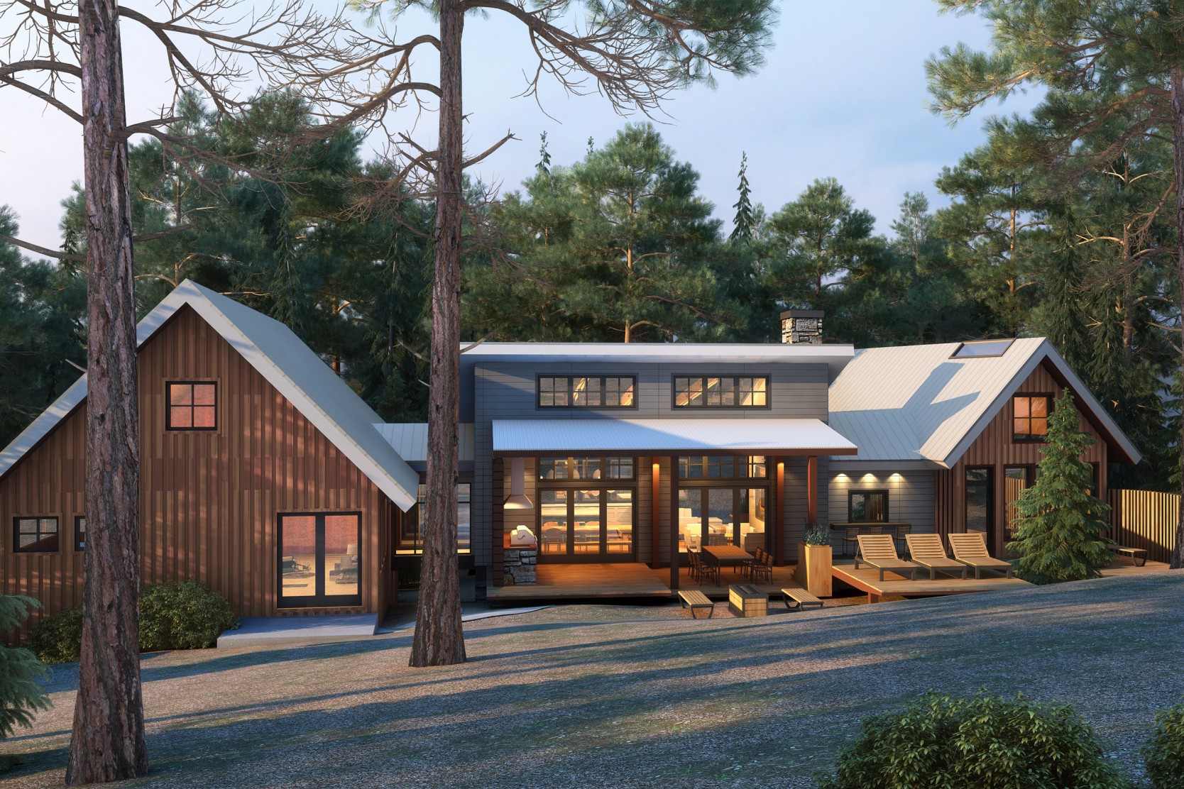 Modern Farmhouse – Vacation Home Design – Board & Vellum