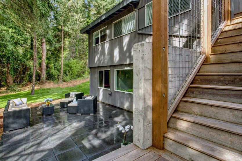 Exterior Split Level Home
