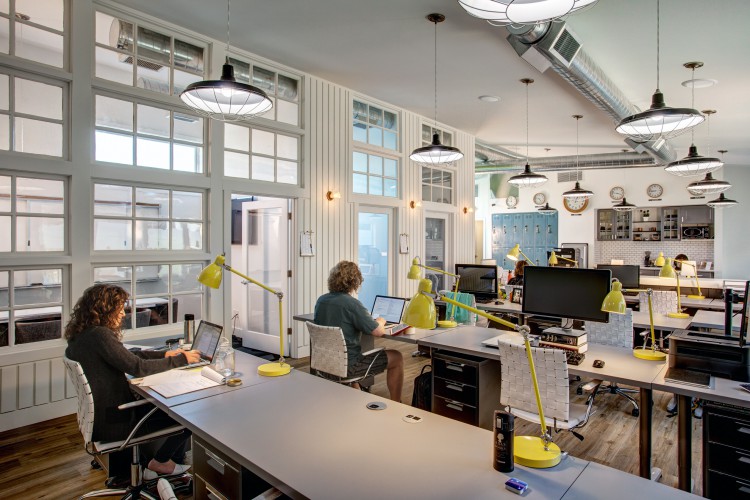 The Office at Ada's – Co-Working Space Design – Board & Vellum