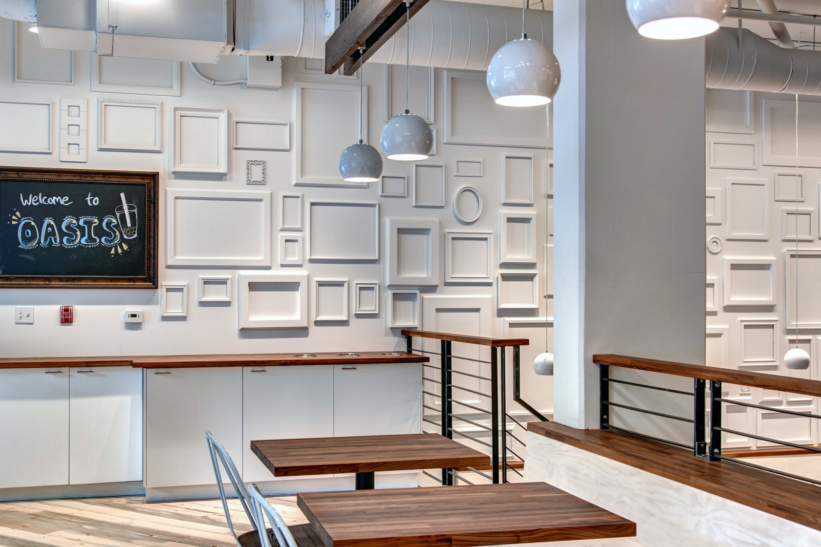 Oasis Tea Zone Capitol Hill – Retail Café Design – Board & Vellum