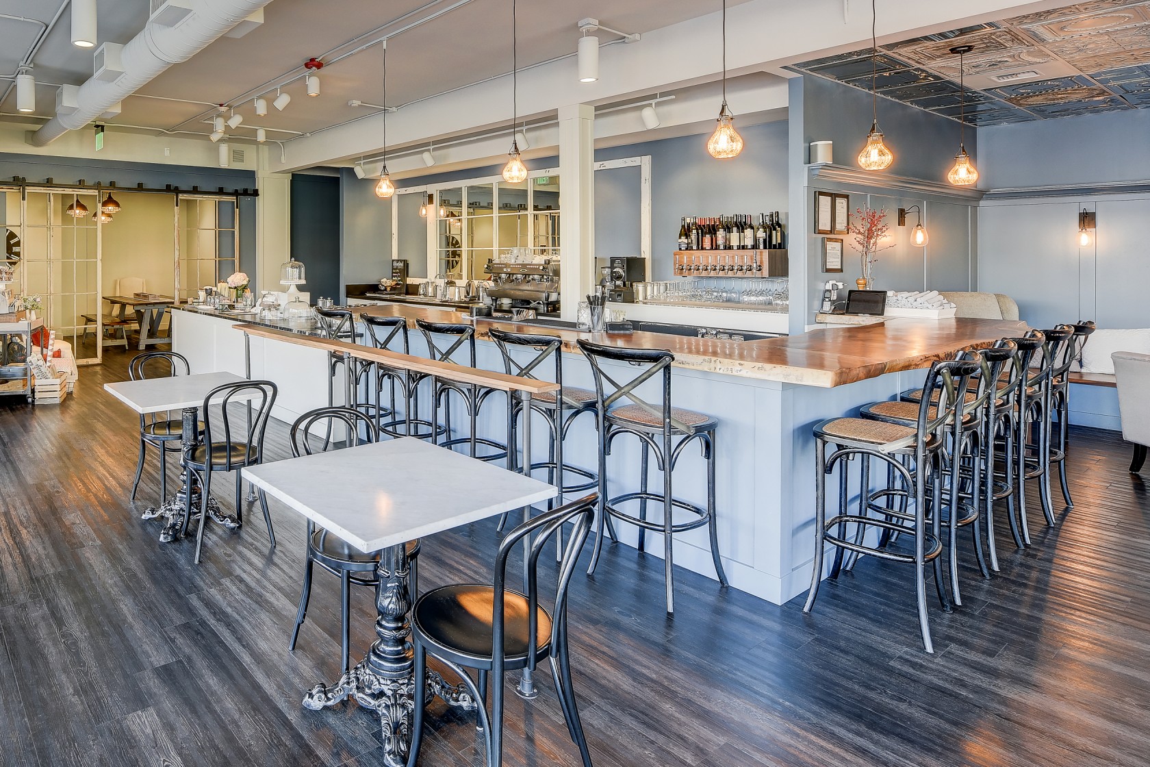 The Cottage: Coffee, Bistro & Bar – Retail Interiors – Board & Vellum