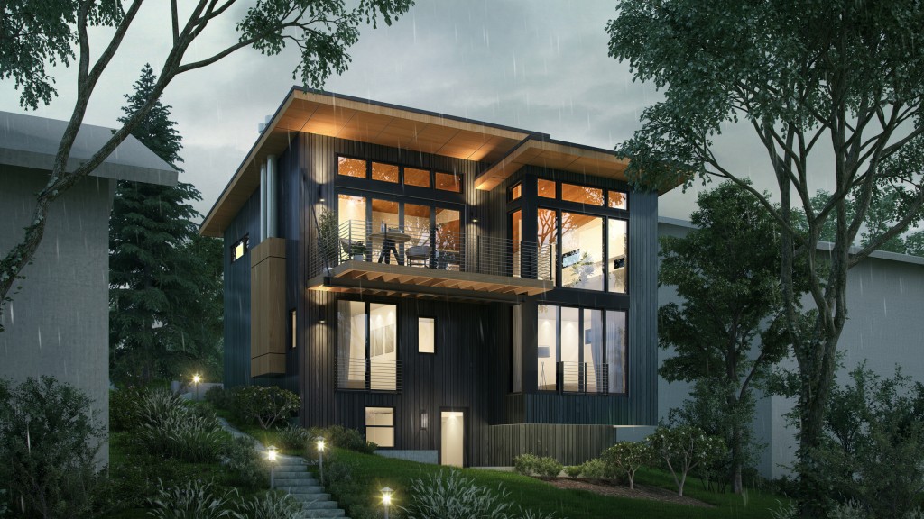 Leschi Lookout – Second Story Addition – Board & Vellum