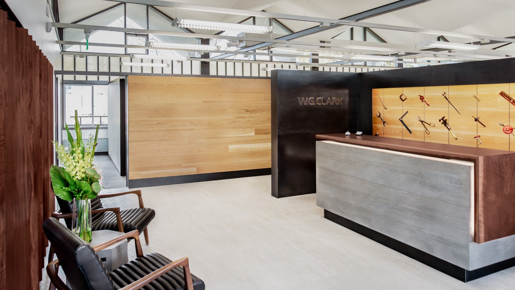 W.G. Clark Lobby – Board & Vellum