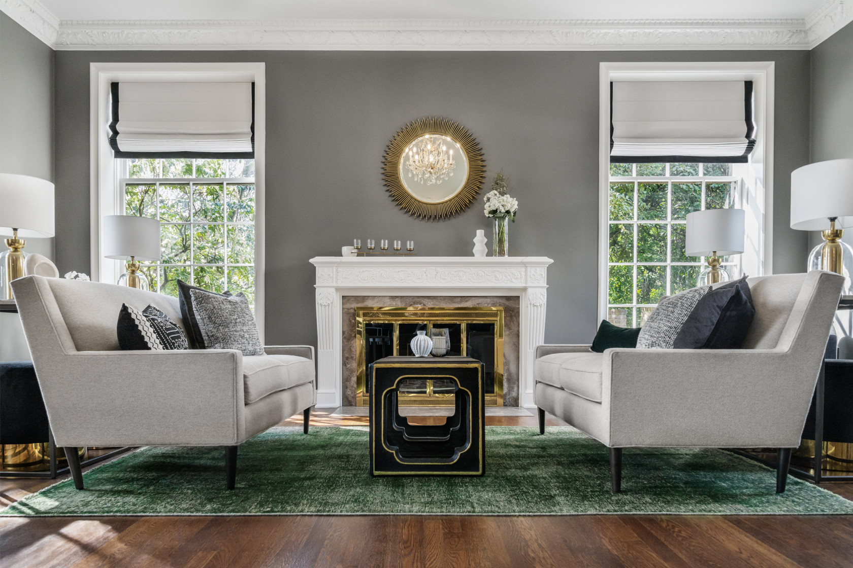 Sigma Kappa Mu Sorority Interiors – Board & Vellum