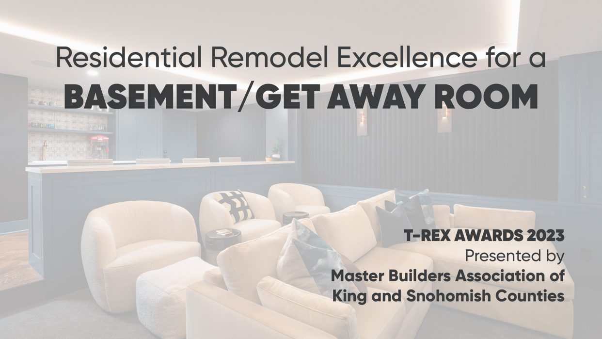 2023 REX/T-REX Award for a Basement/Get Away Room – Board & Vellum