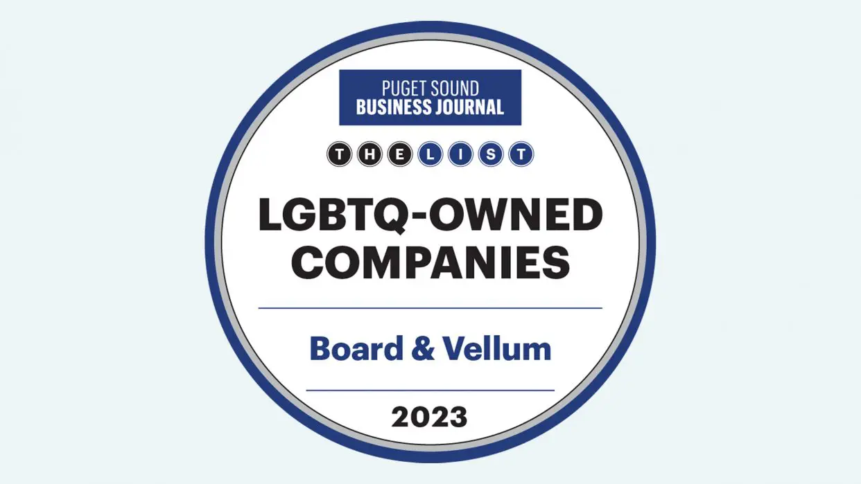 PSBJ’s Largest LGBTQ-Owned Businesses of 2023 – Board & Vellum