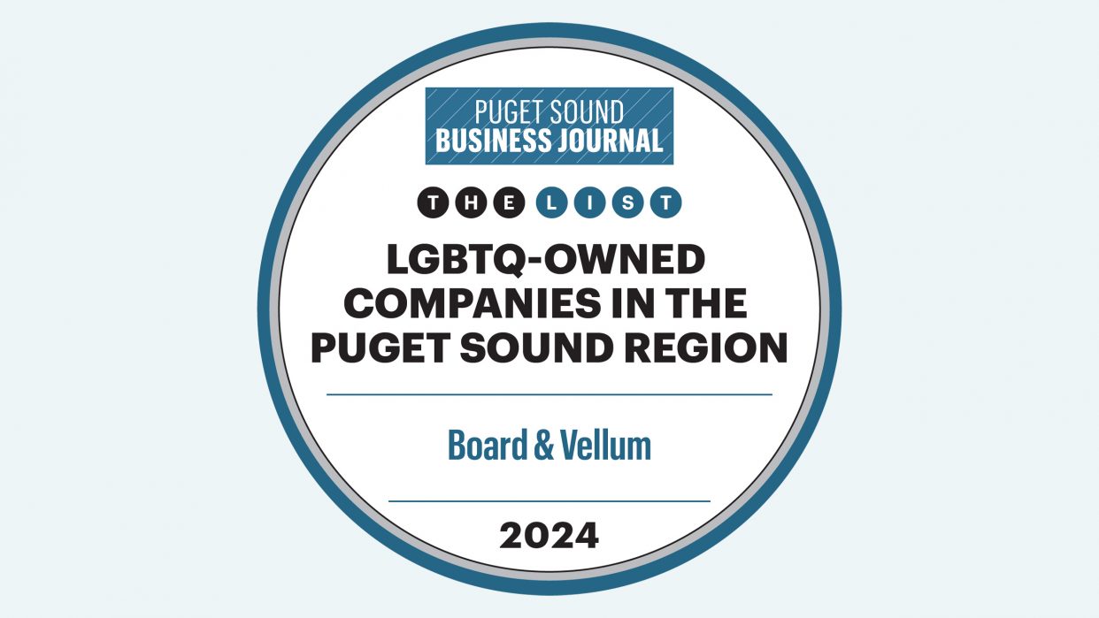 PSBJ’s Largest LGBTQ-Owned Businesses of 2024 – Board & Vellum